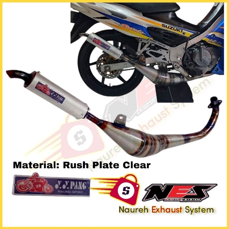 Yy Pang Exhaust 2 Stroke Suzuki Rg sport110 Rgv120 Rgv RGX Motorcycle ...