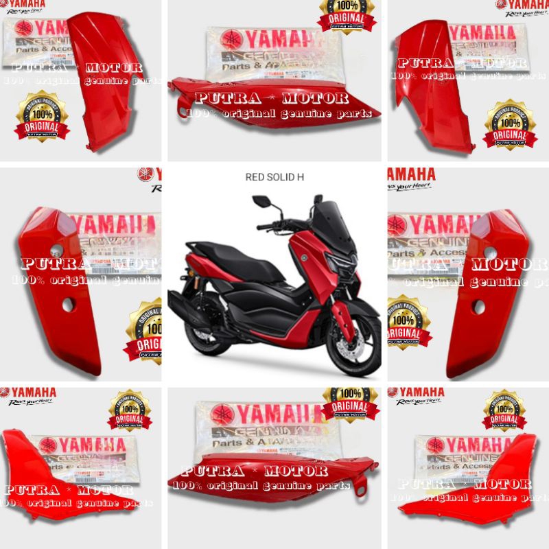 MERAH Yamaha NMAX FINE BODY COVER NEO NEO S NMAX TURBO SOLID RED UNIT ...
