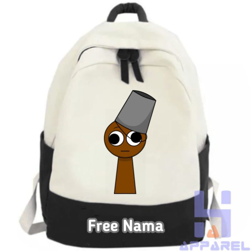 Incredibox SPRUNKI BROWN BRUD CHILDREN'S BACKPACK FREE NAME | Shopee ...