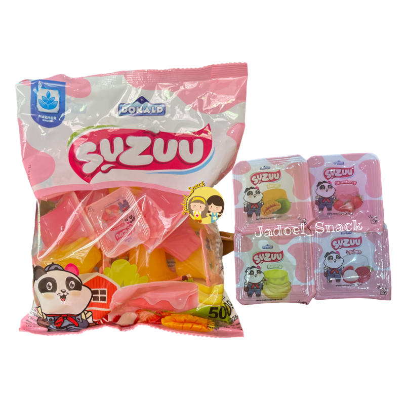 Suzuu Jelly 20 X 25 gr Agar Jelly Mango Lychee Banana Strawberry Flavor ...