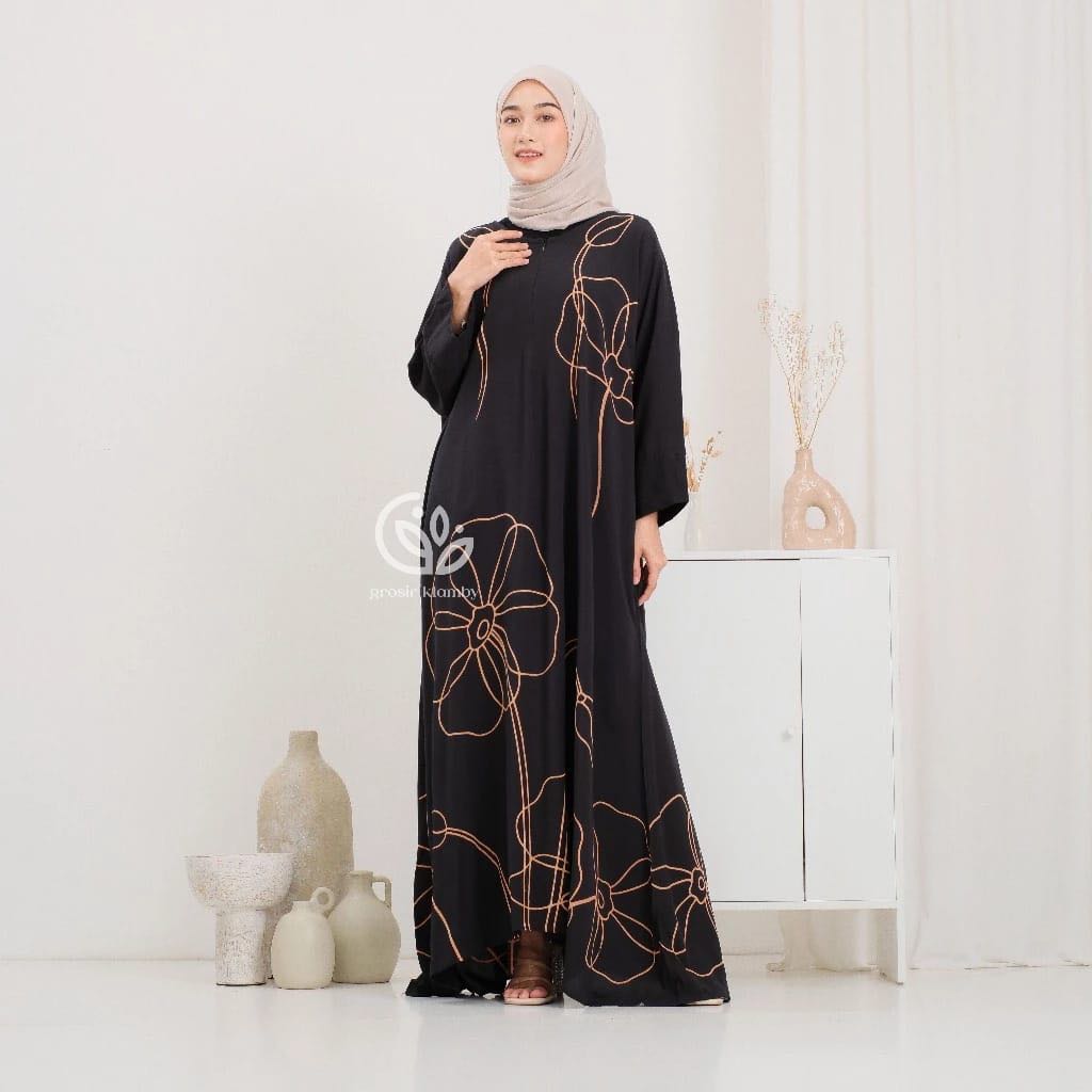 Jepara Kaftan Daster Kaftan Jumbo LD 150 Premium Rayon Kaftan Motif ...