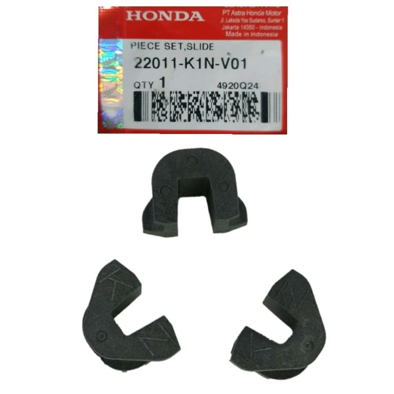22011-K1N-V01 PIECE SLIDE SET CONTAINS 3 SEEDS ADV PCX VARIO STYLO 160 ...