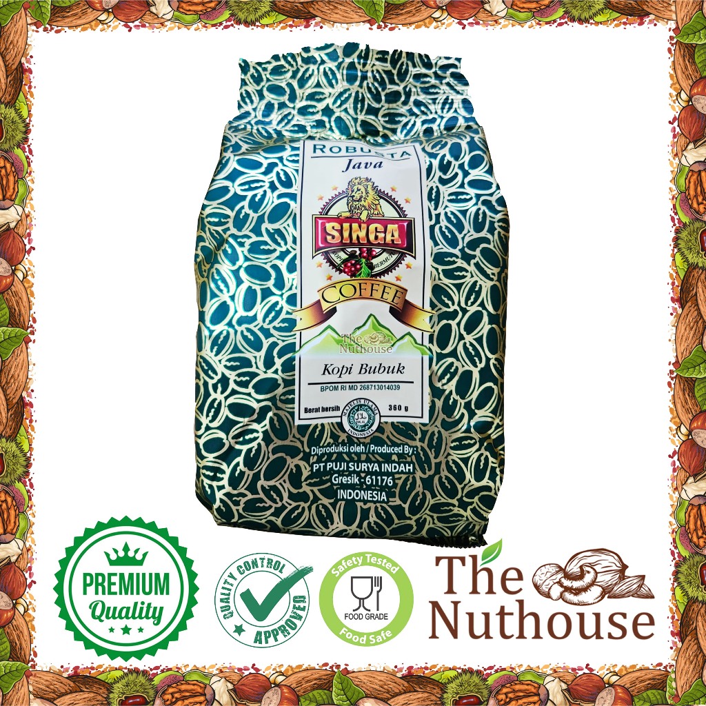 Lion Coffee Robusta Java / Ground Coffee / Coffee 360gr [HALAL ...