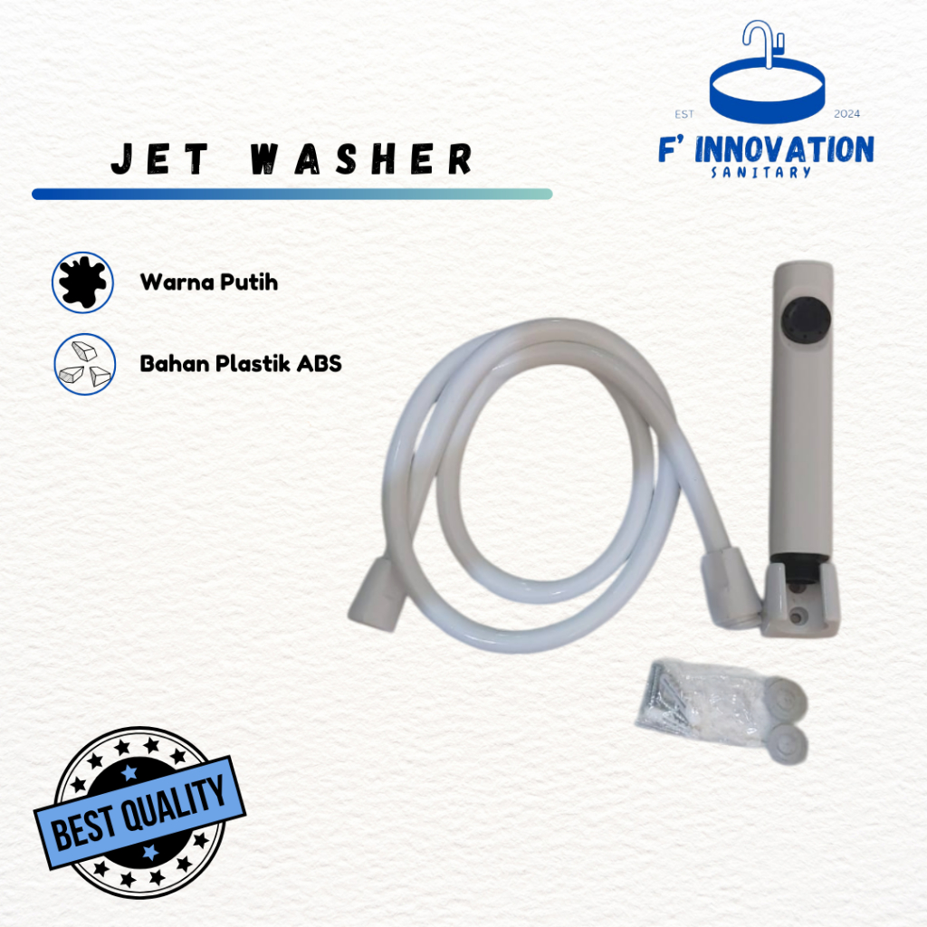 PUTIH Jet WASHER TOILET / JET SHOWER WHITE ANTI RUST | Shopee Malaysia