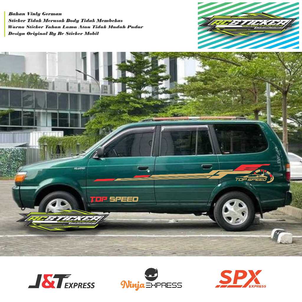 Kijang Super Car Stickers Kijang Super Body Stickers Latest Kijang ...