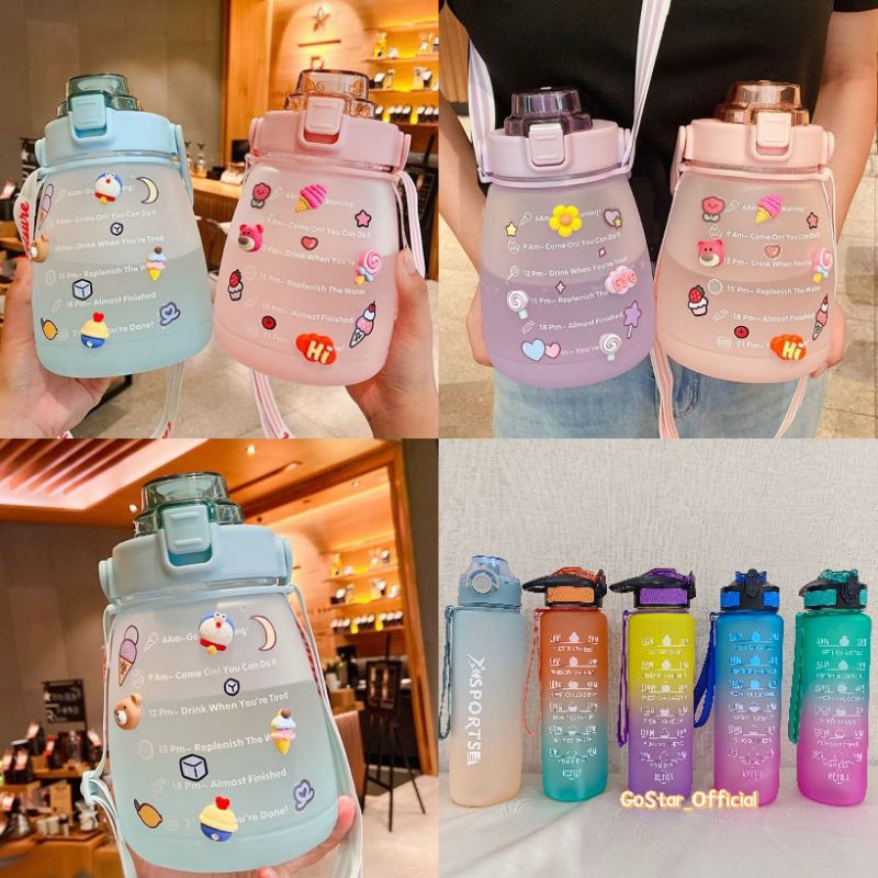 Import Ori Thick Viral Gemoy Drinking Bottle FREE 3D STICKERS+2D BPA ...