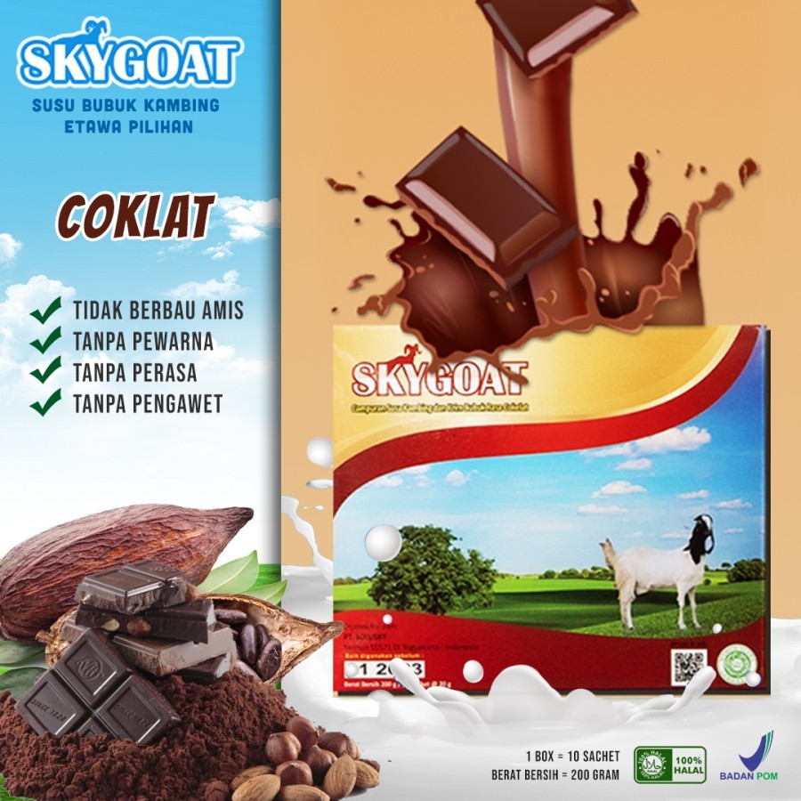 Original SKYGOAT Sky Goat Chocolate Goat Milk | Shopee Malaysia