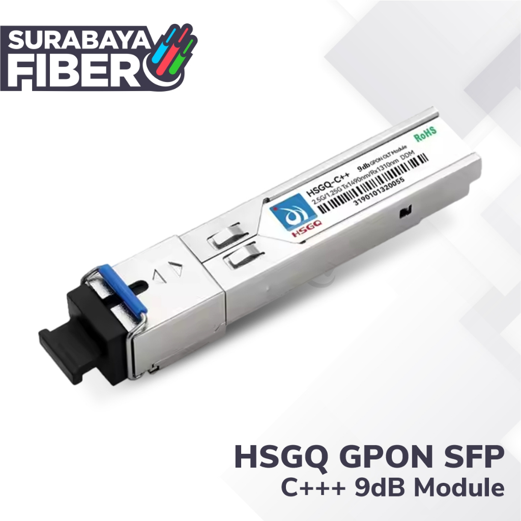 Sfp GPON C++ 9dB HSGQ 2.5G/1.25G 20KM - SFP Gigabit OLT HSGQ Hioso Vsol Module - Official ...