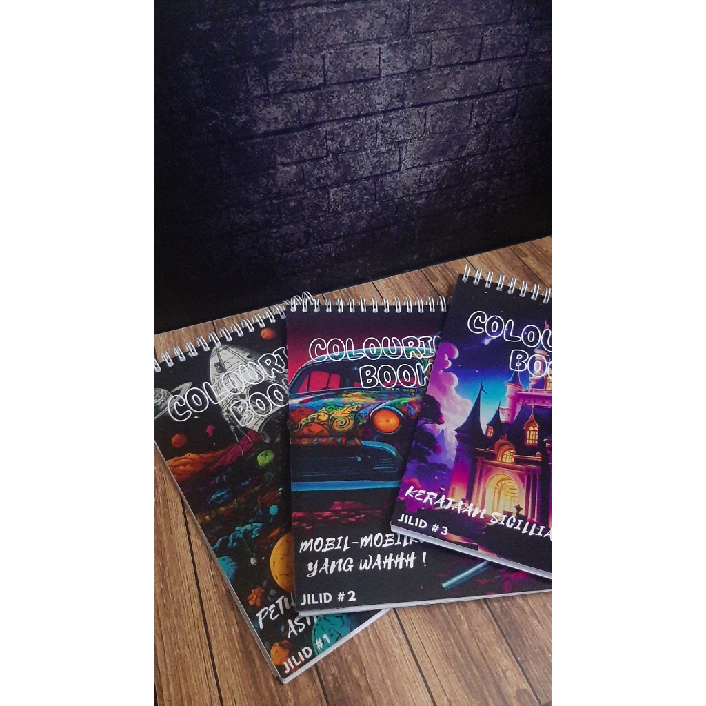 Original Thirteen Studious Concord Thick Coloring Book - For use using ...