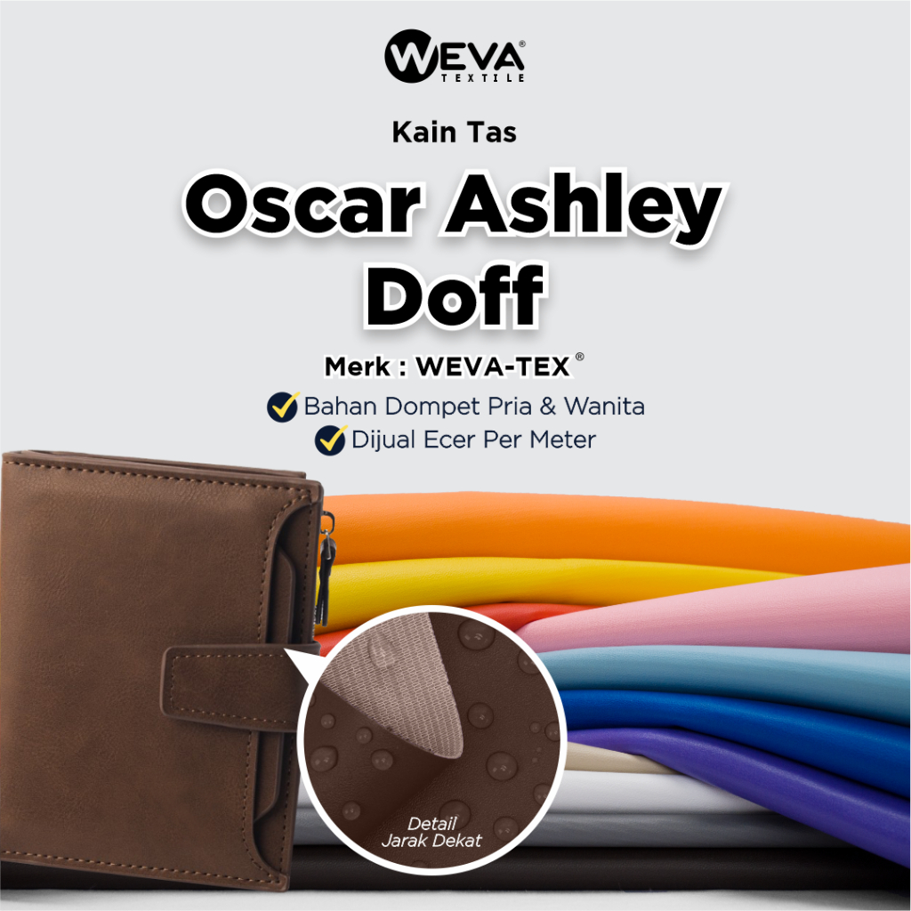 Ashley DOFF OSCAR BAG FABRIC MATERIAL SYNTHETIC IMITATION LEATHER ...