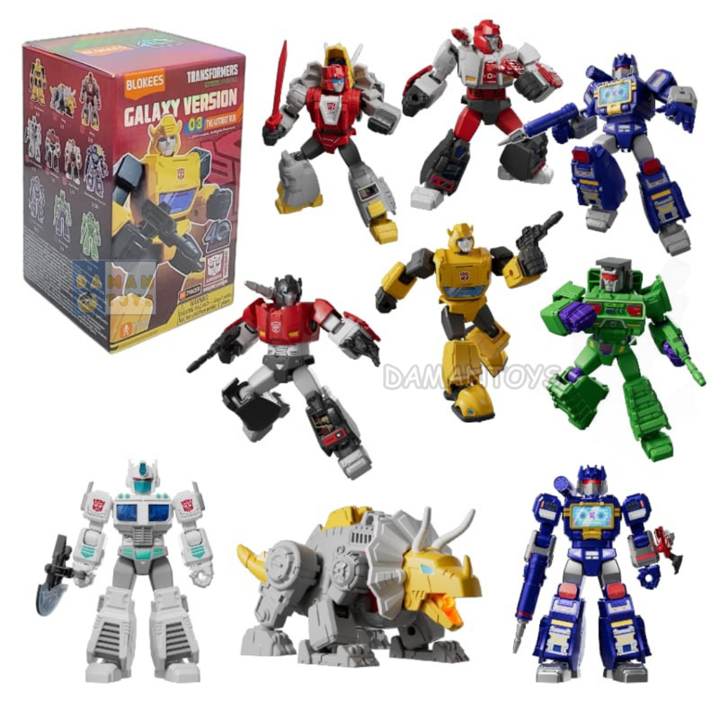 Blind Box Blokees Transformers Robot Toy Autobot Run Bumblebee Slog ...