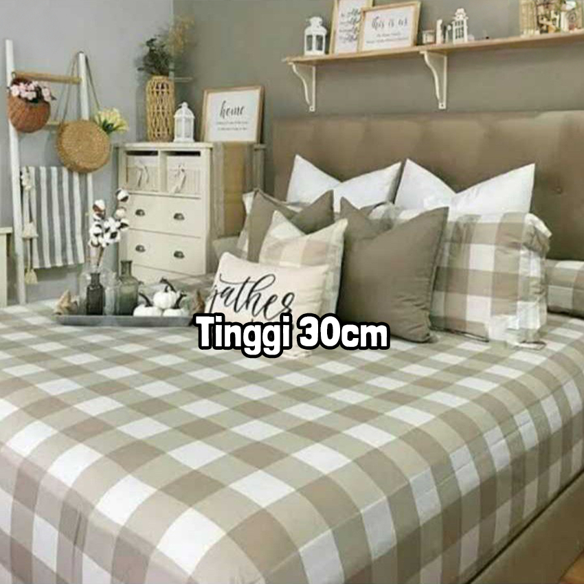 (BEDDO) Highest 30: KOREA ANTI-SLIP BOX ANTI AESTHETIC | Home MADE BED SHEETS | Shopee Malaysia