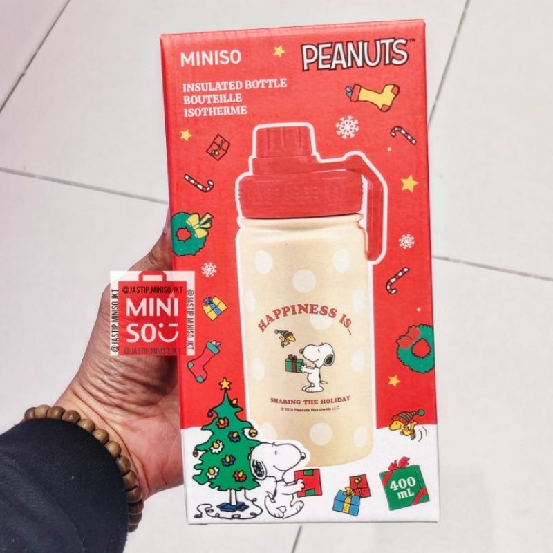 MINISO Stainless Drinking Bottle / Insulated Bottle + Wool Exclusive ...