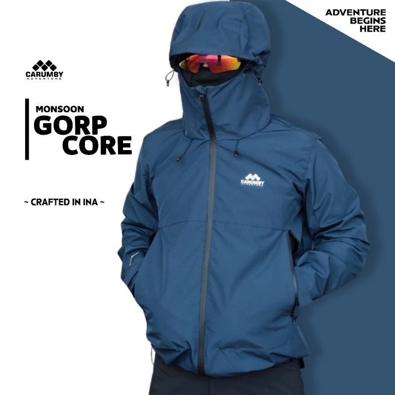 Gorpcore Carumby Monsoon Waterproof Jacket | Shopee Malaysia