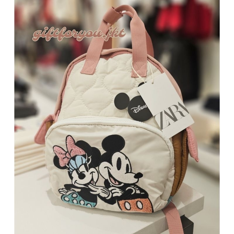 Zara Mickey Mouse & Minnie Mouse Disney Children's Bag Original ...