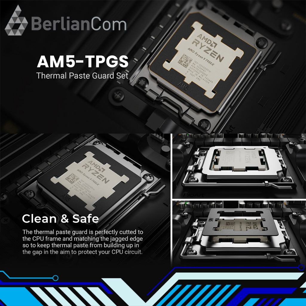 Id-cooling AM5-TPGS Thermal Paste Guard Set AM5 AMD | Shopee Malaysia