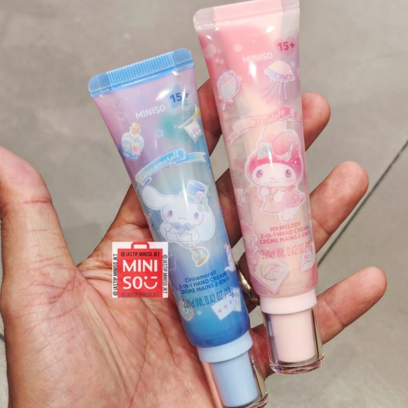 Miniso x SANRIO Hand Cream SANRIO Collection (2x12gr) CINNAMOROLL / MY ...