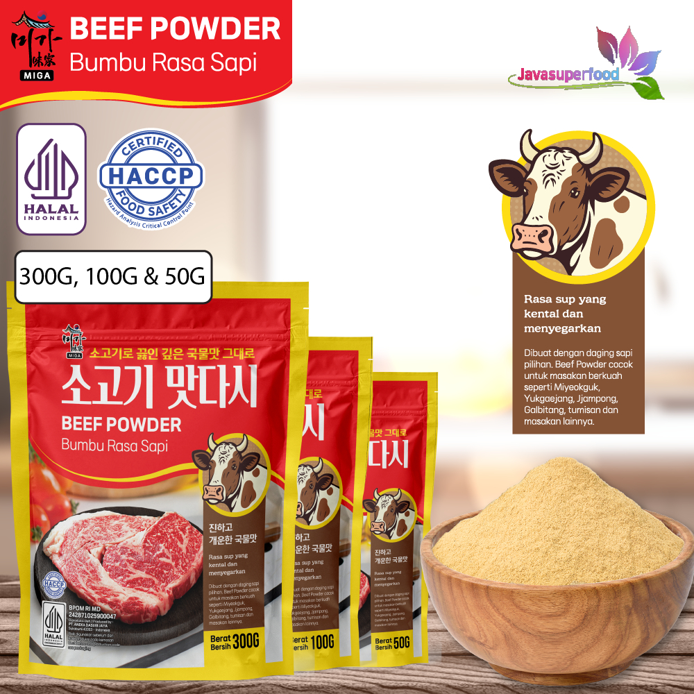 [HALAL] BEEF FLAVOR DASHIDA (50G/100G/300G) / DASHIDA SOUP STOCK / BEEF ...