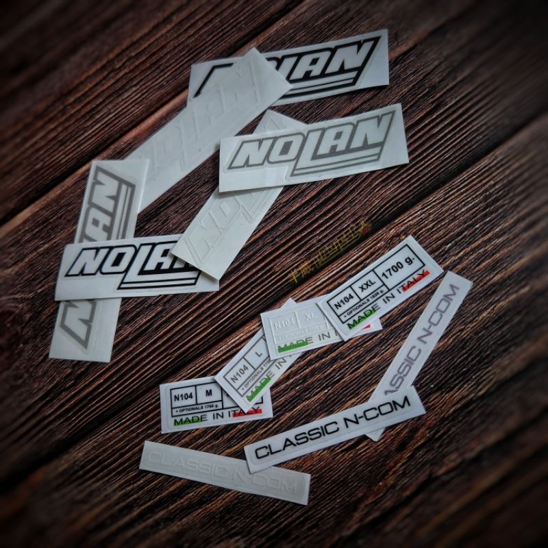 Nolan N104 Print Sticker Set - Type 2 | Shopee Malaysia