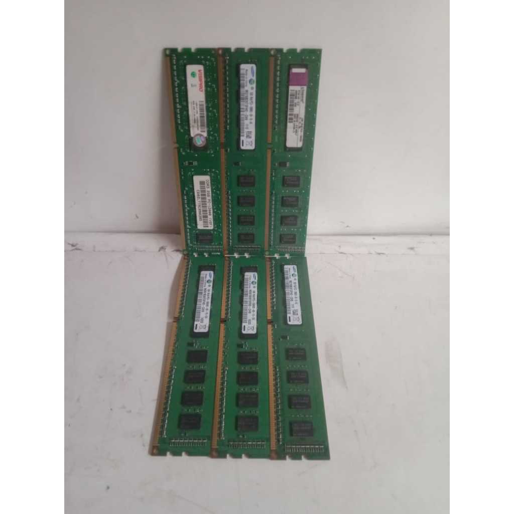 Mixed brand 1gb ddr3 memory ready to use | Shopee Malaysia
