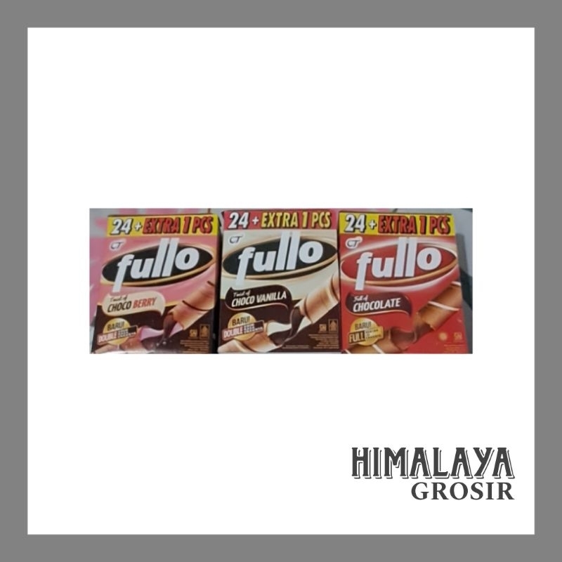 Fullo Wafer Roll Box contains 25 pcs x 7gr | Shopee Malaysia