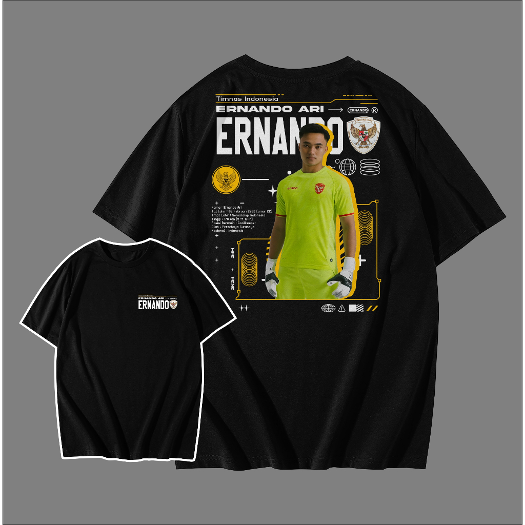 Ernando ARI Indonesian National Team T-shirt New Series / ERNANDO ARI ...