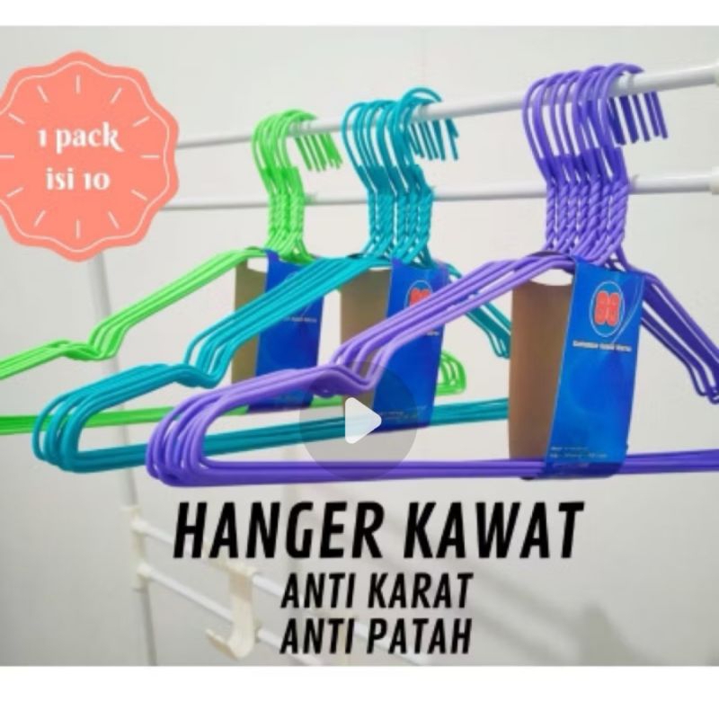 GANTUNGAN Thick Stainless Steel Wire Hanger / Stainless Steel Wire ...