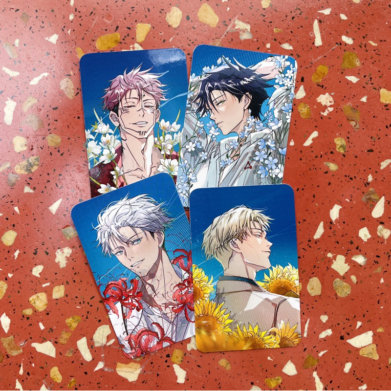 [Kimy's Corner X AFrogInAPond] Jujutsu Kaisen / JJK Flower Series Art ...