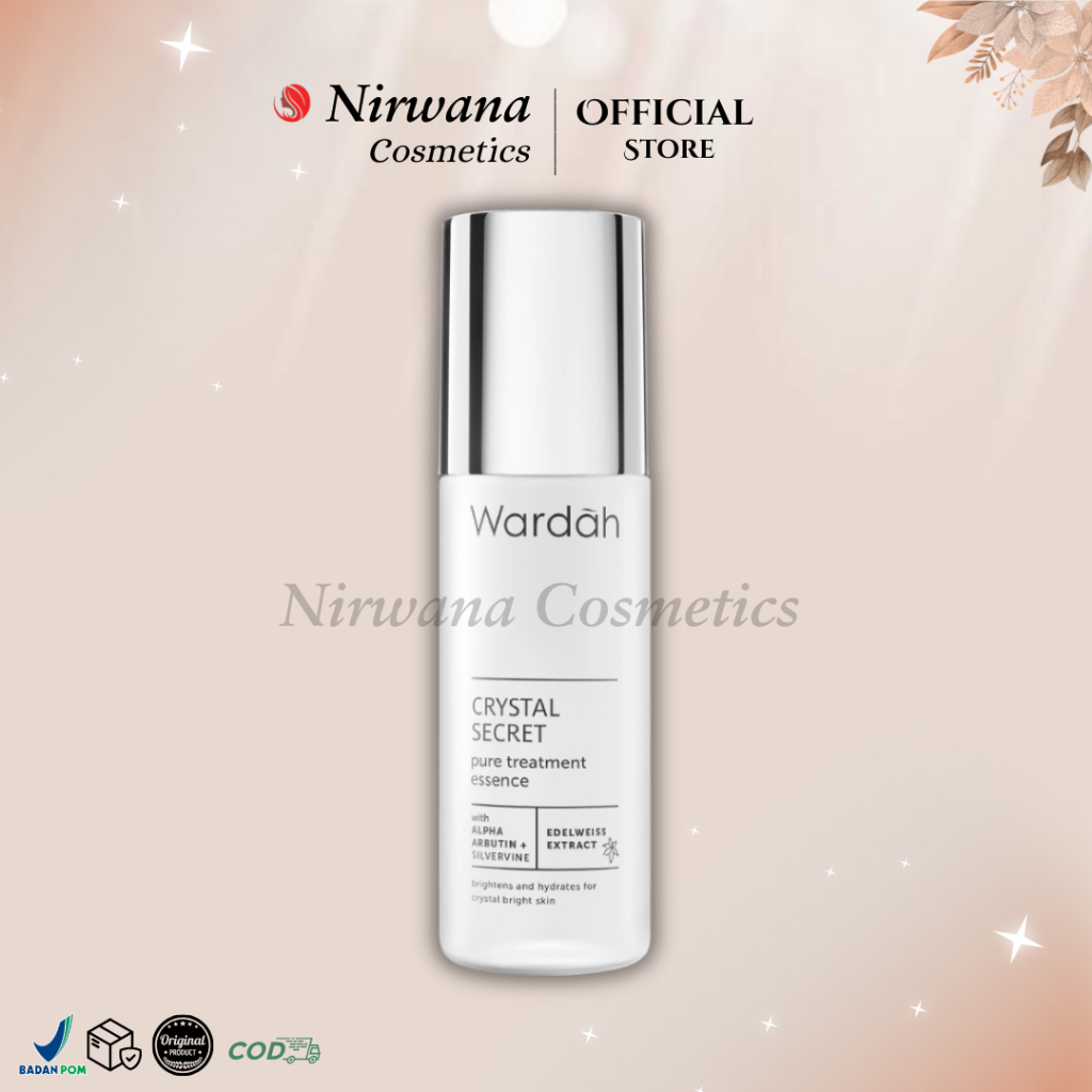 Wardah Crystal Secret Pure Treatment Essence NIRWANACIOSMETICS | Shopee ...