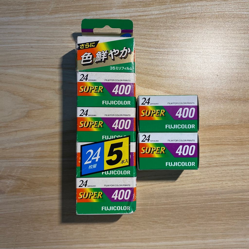 Roll Film 35mm Expired Fujifilm Fujicolor Super ISO 400, 24 EXP ... Roll Film 35mm Expired Fujifilm Fujicolor Super ISO 400, 24 EXP ...