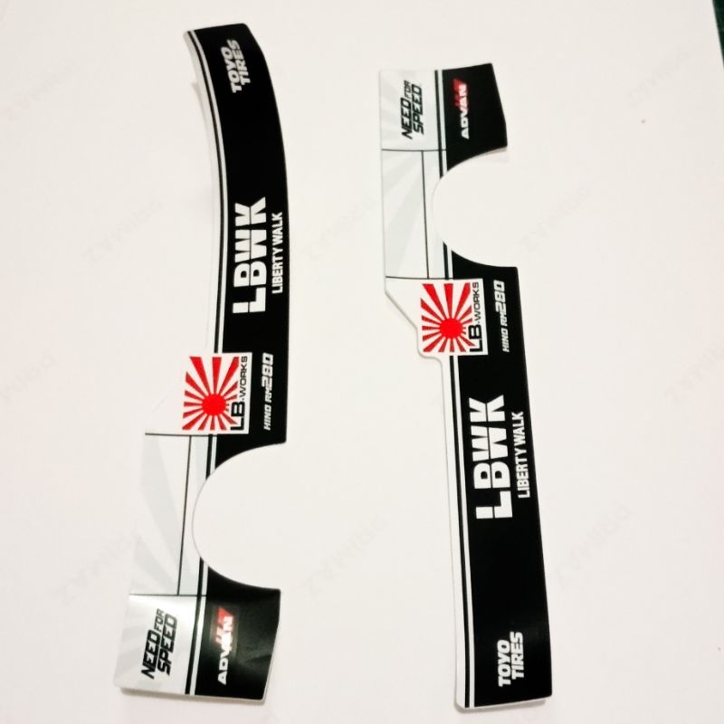 Livery STICKER miniature bus LBWK ADVAN SERIS NEW DESIGN | Shopee Malaysia