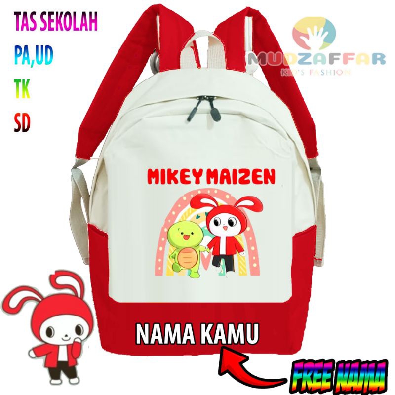 Jj MIKEY MAIZEN CHILDREN'S BACKPACK BAG MIKEY MAIZEN PRESCHOOL CHILDREN ...