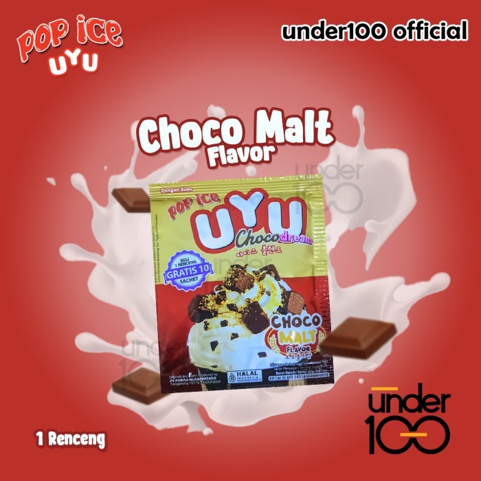 Pop ICE UYU Latest Variant, 20 PCS per Renteng - Fresh and Creamy ...