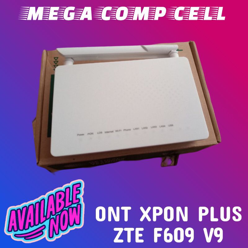 Modem ONT XPON PLUS ZTE F609 V9 (NEW FULLSET) | Shopee Malaysia