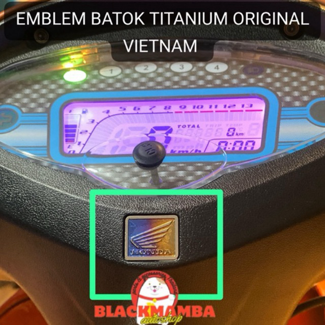 Titanium VARIO BEAT SCOOPY GENIO STYLO PCX SUPRA SPEEDOMETER BATOK ...