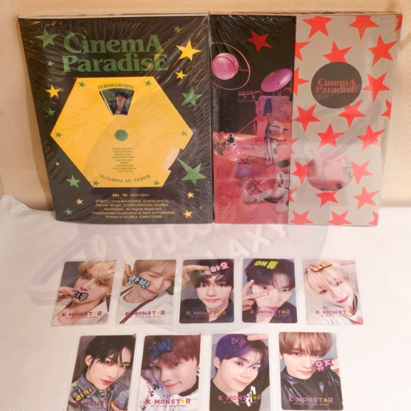 Zerobaseone ZB1 CHINESE PARADISE 4th Mini Album Photobook Romance SF PC ...