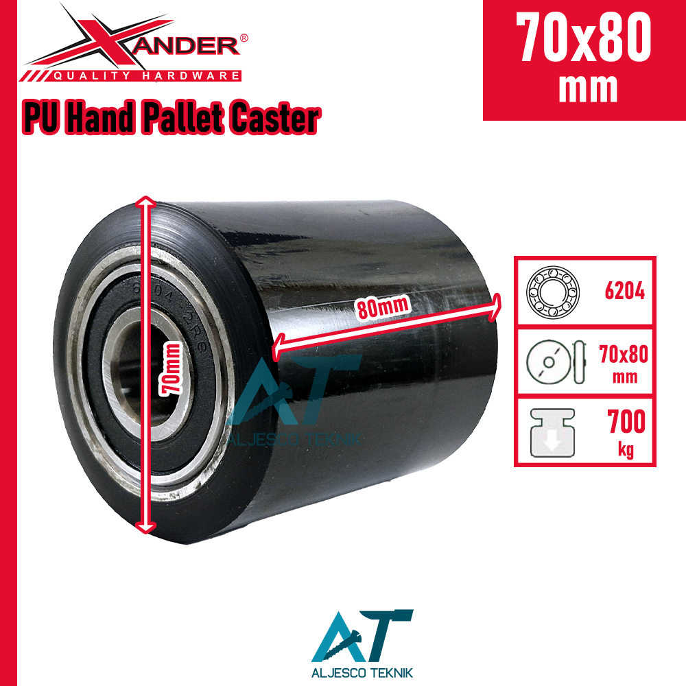 Pallet HAND PALLET WHEELS 70 X 80 MM PU POLYURETHANE | Shopee Malaysia