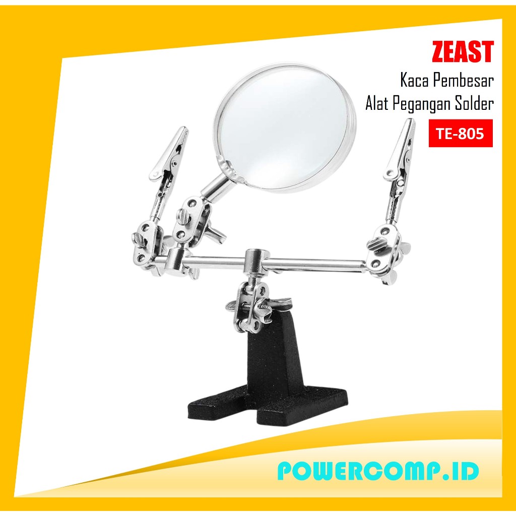 Magnifying Glass! ZEAST TE-805 Repair Stand Magnifying Glass Magnifier ...