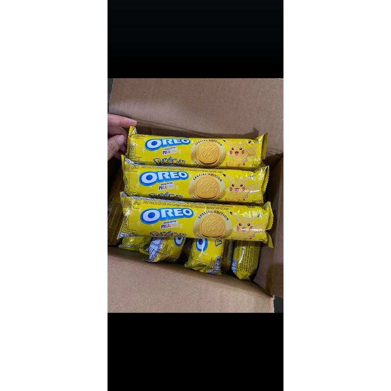 Oreo Pokemon Pikachu Cookies Special Edition 119gram | Shopee Malaysia