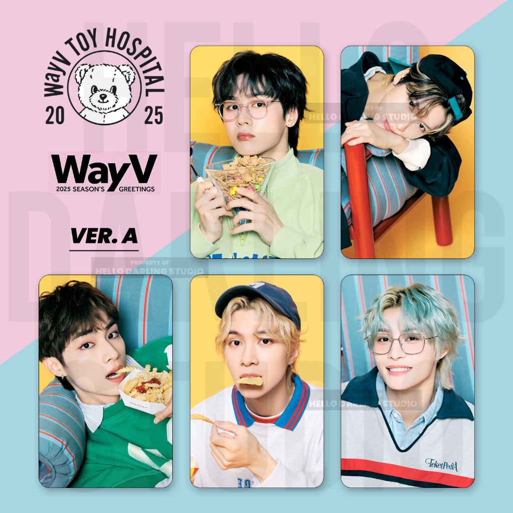Nct WAyV 2025 Season's Greetings Ver. A Photocard. Unofficial. Fan Made. | Shopee Malaysia
