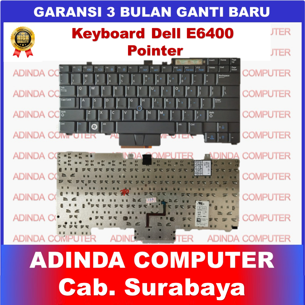 Dell Latitude E6400 E5410 E5510 E6410 E6500 E6510 E5400 M2400 Keyboard | Shopee Malaysia