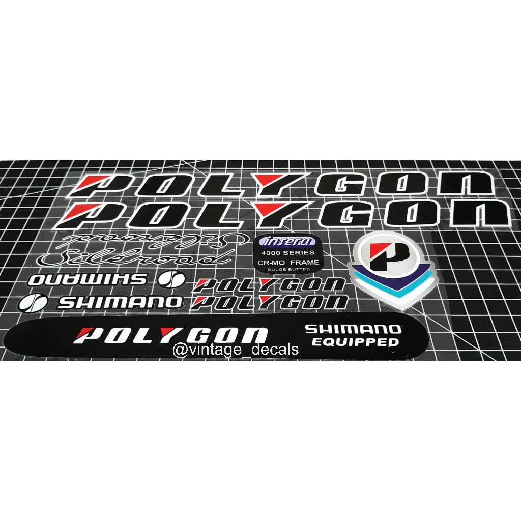 Polygon silkroad racing decals | Shopee Malaysia