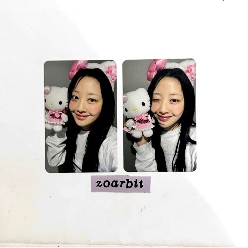 Yves i did "viola" hello kitty beatroad photocard loona pob bene ...