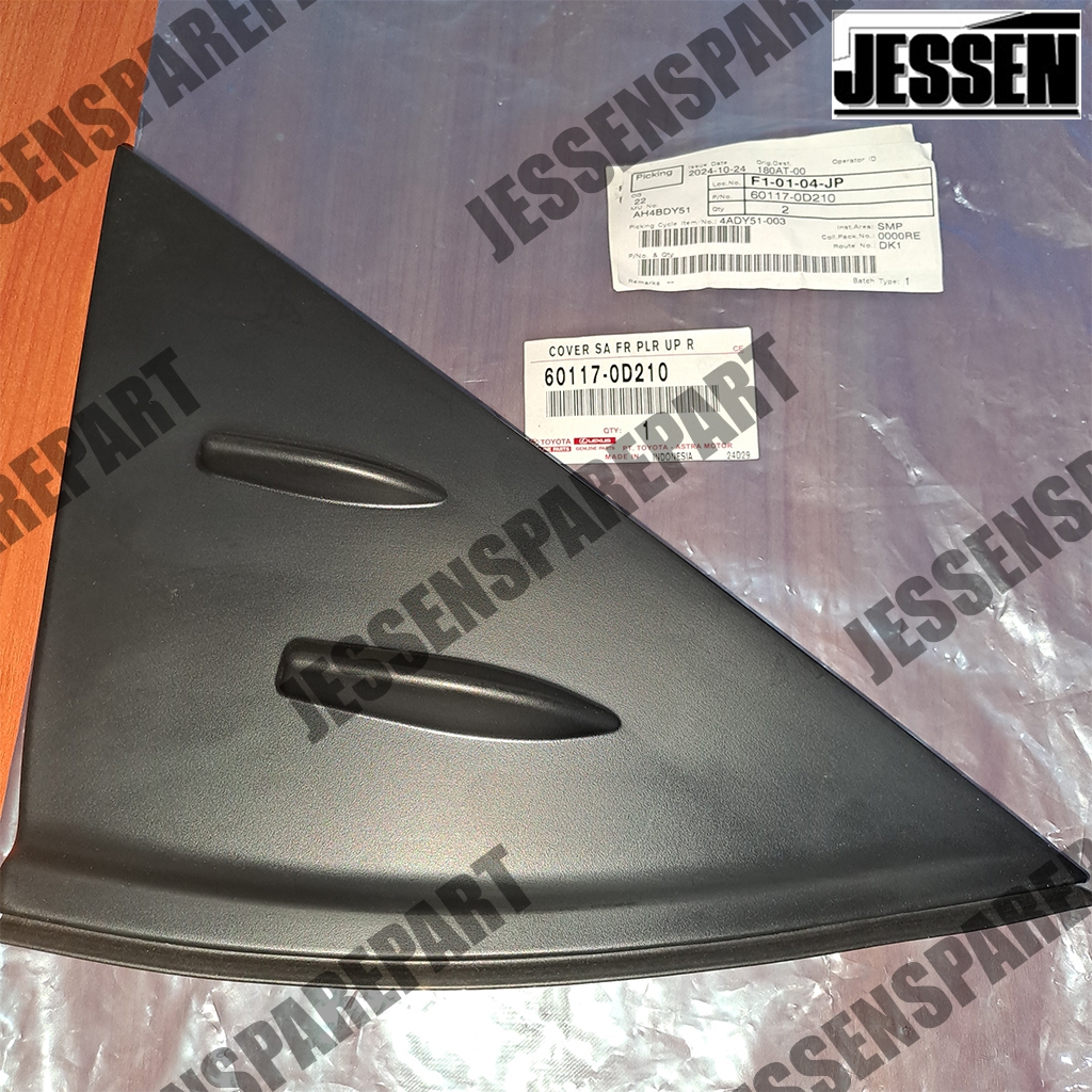 Sienta 60117-0D210 Right Outer Front Mirror Triangle Pillar Garnish ...