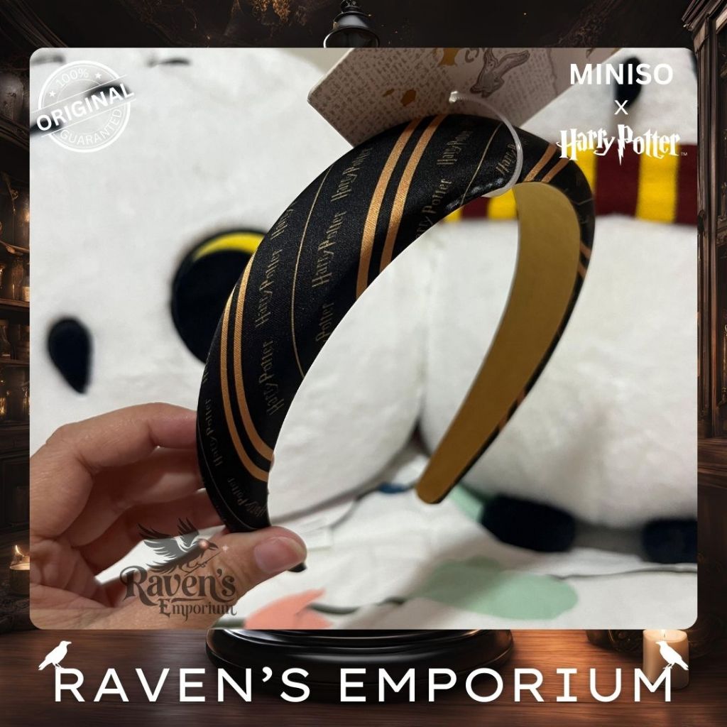 Miniso x Harry Potter Striped Hair Hoop [HOGWARTS] [SLYTHERIN ...