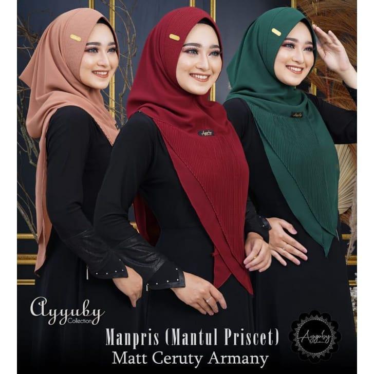 Instant Hijab Manpris mantul original Ayyuby (Jilbab hodie) | Shopee ...