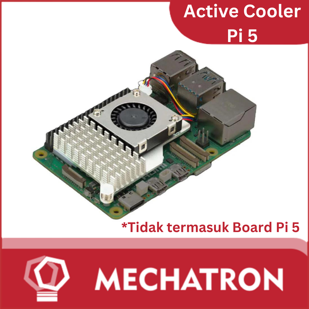Heatsink Raspberry Pi 5 Active Cooler Heat sinks with Fan | Shopee Malaysia