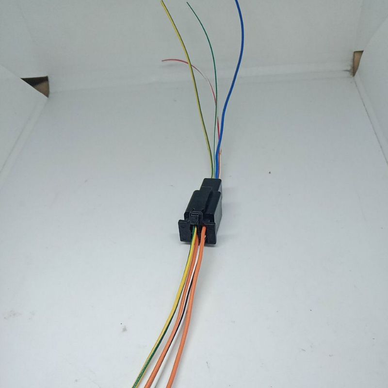 Universal 4 pin connection socket for male female car motorbikes ...