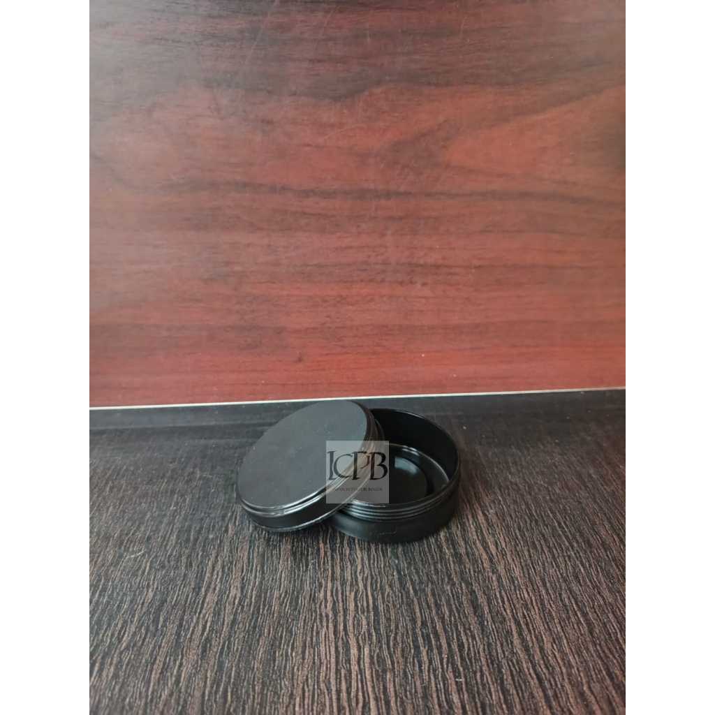 HITAM PUTIH 100 gram Scrub Pot / 100 gram Jar Pot / 100 gram Pomade Pot ...