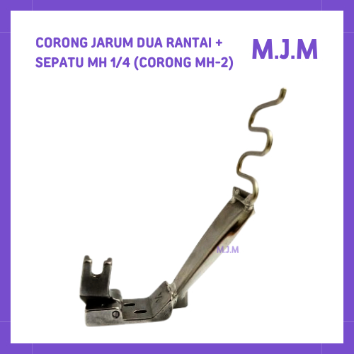 MESIN Mh Shoe Funnel 2 Needle SHOE Chain 1/4" - Two Chain needle sewing ...